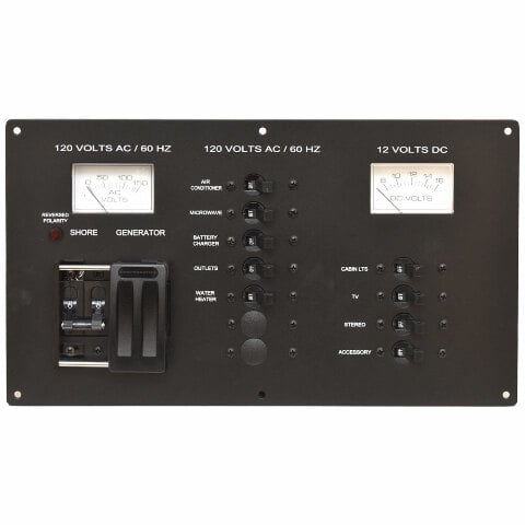 Cobalt Boat Breaker Panel 415882 | 120VAC 12VDC 60 Hz 241-06741-P ...