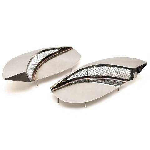 Cobalt Boat Engine Vent Panels 402862 | R-Series Stainless (Set of 2 ...