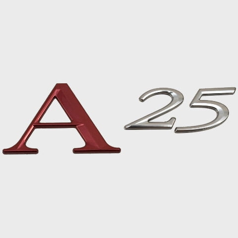 Cobalt Boat Raised Model Decal 493415 | A25 Red/Silver Sticker ...