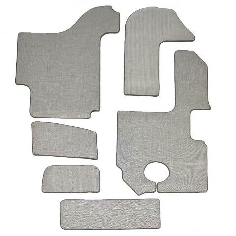 Cobalt Boat Snap-In Floor Mats 407607 | R5 Silver Compass Vinyl (6PC ...