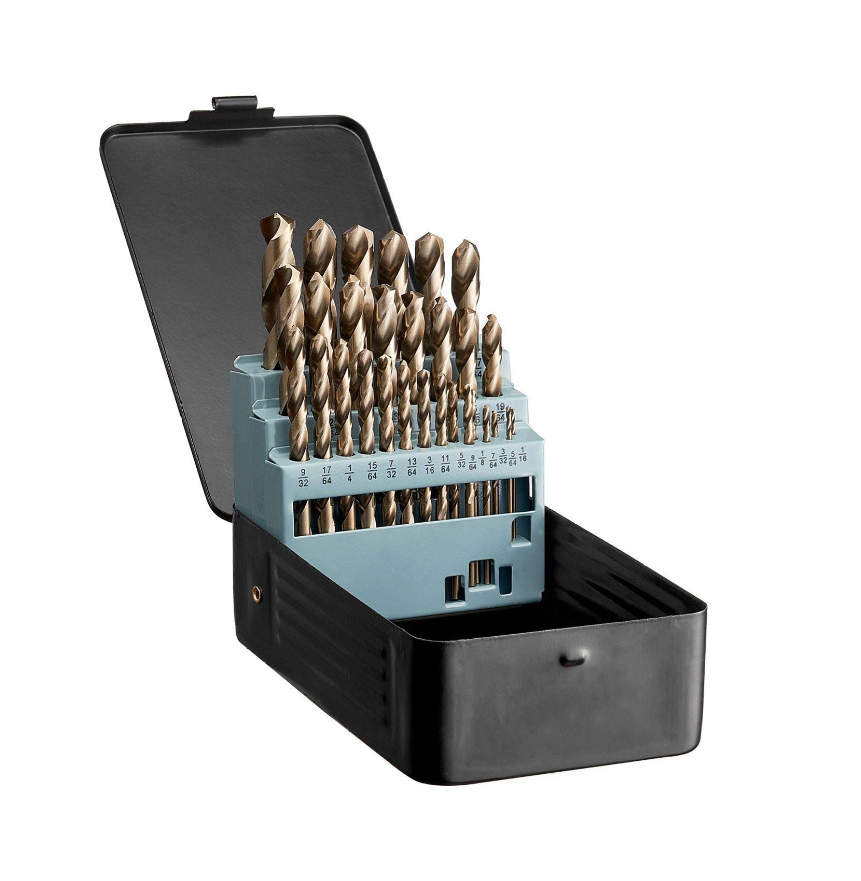 Cobalt Drill Bit Set 29 Pcs - M35 High Speed Steel - Metal Drilling ...
