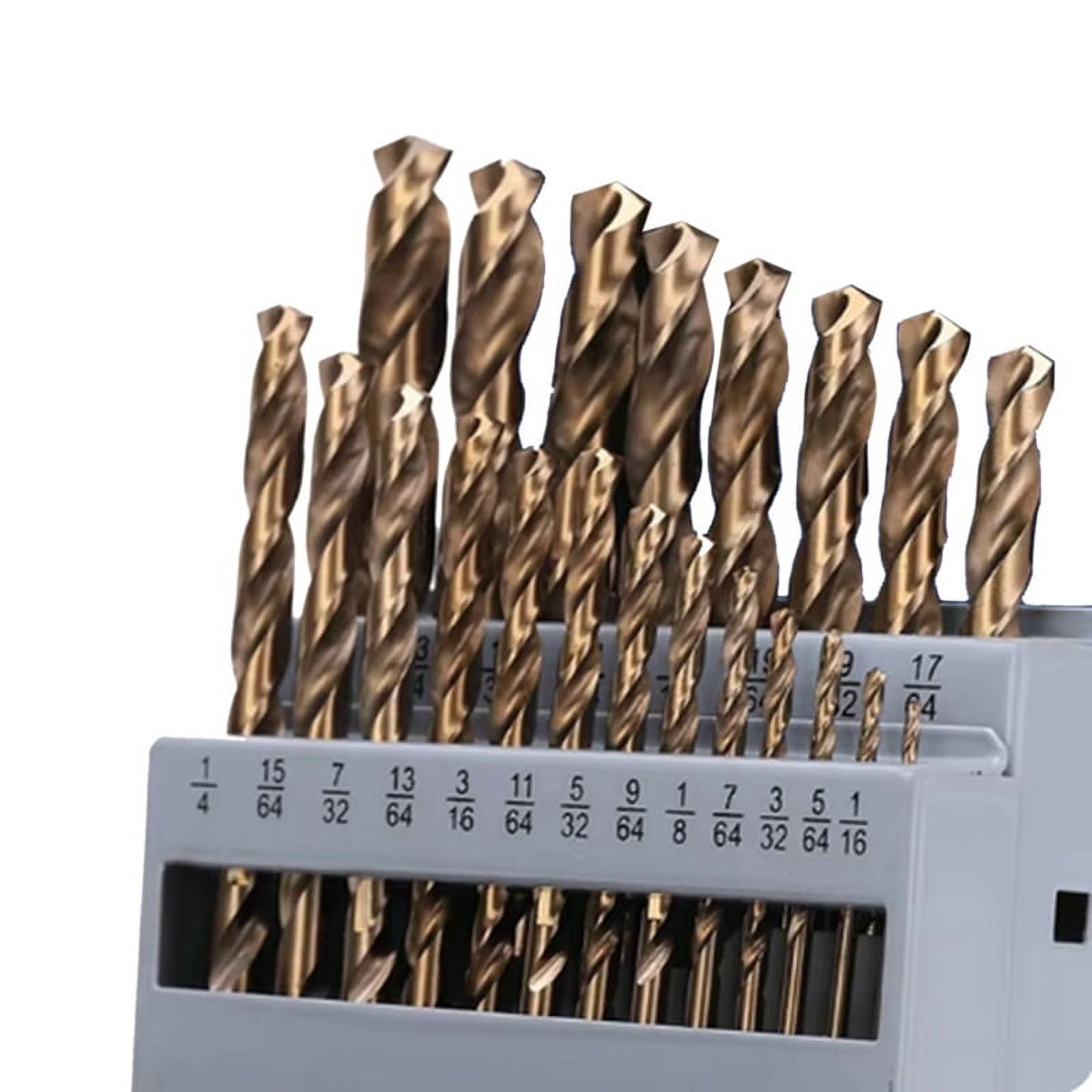 Cobalt Drill Bits Set M35 High Speed Steel Twist Jobber Length For Cobalt Drill Bits Set M35 High Speed Steel Twist Jobber Length For