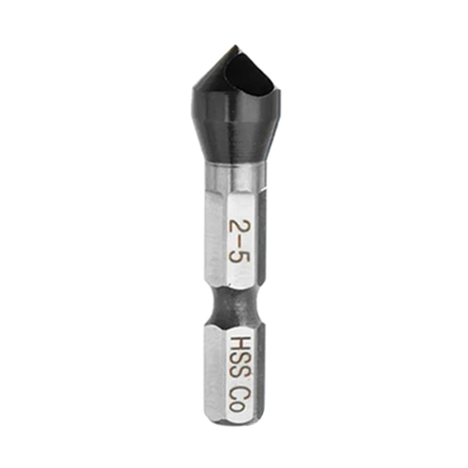 Cobalt HRC89 TiAlN Countersink Drill Bit 1/4 Inch Hex Shank 90 Degree ...