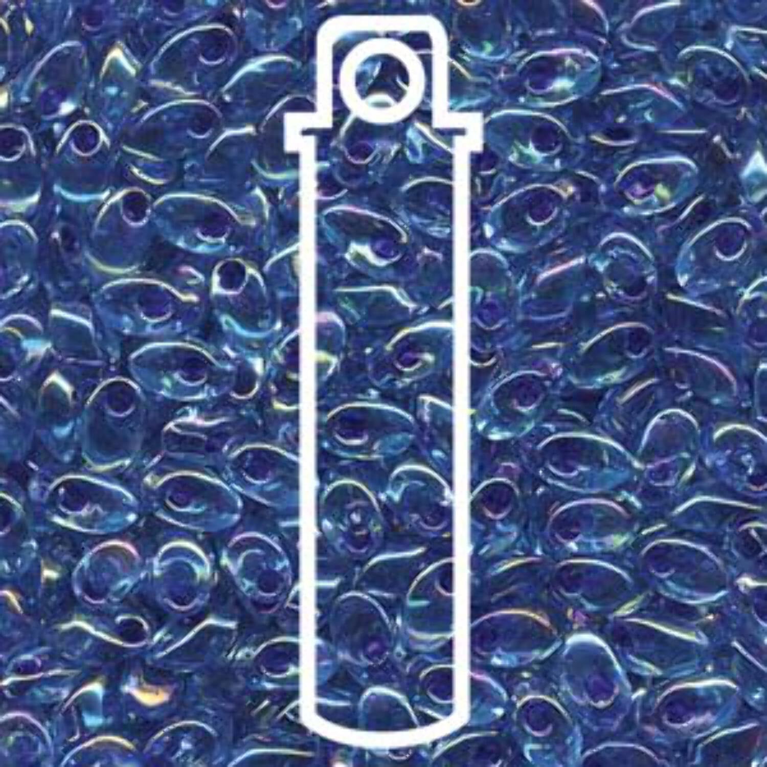 Cobalt Lined AB Miyuki Long Magatama Beads 4x7mm LMA-353-TB - Walmart.com