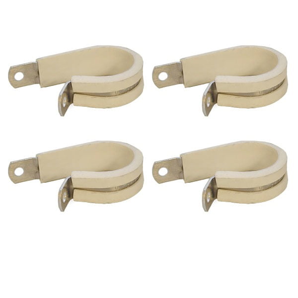 Cobalt Boat Cushion Clamp Loops | 2 5/8 x 1 x 1/4 Inch white (Set of 4 ...