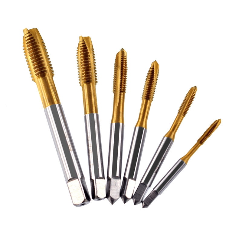 Cobalt-containing tip tap high-speed steel titanium-plated metric ...