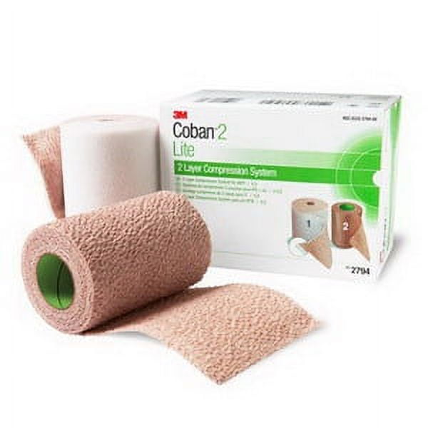 Coban Latex-Free 2-Layer Lite Compression System - Walmart.com