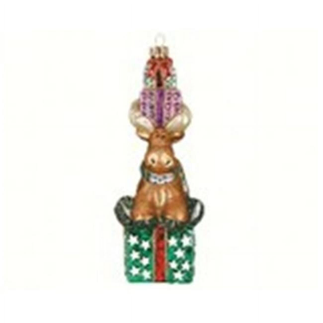 Cobane Studio COBANEC069 Christmas Moose Ornament - Walmart.com