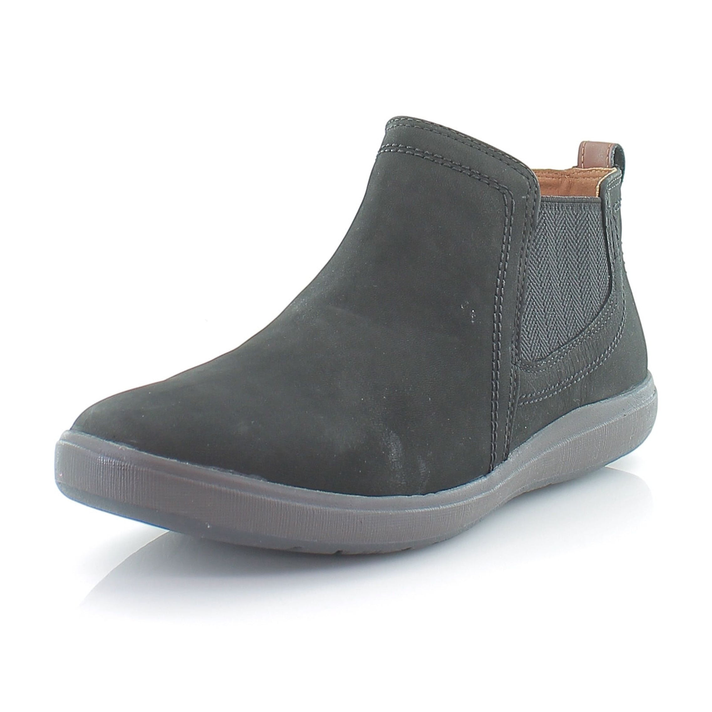 Rockport Women's Bailee Chelsea Boot Black Nubuck CI8842 - Walmart.com