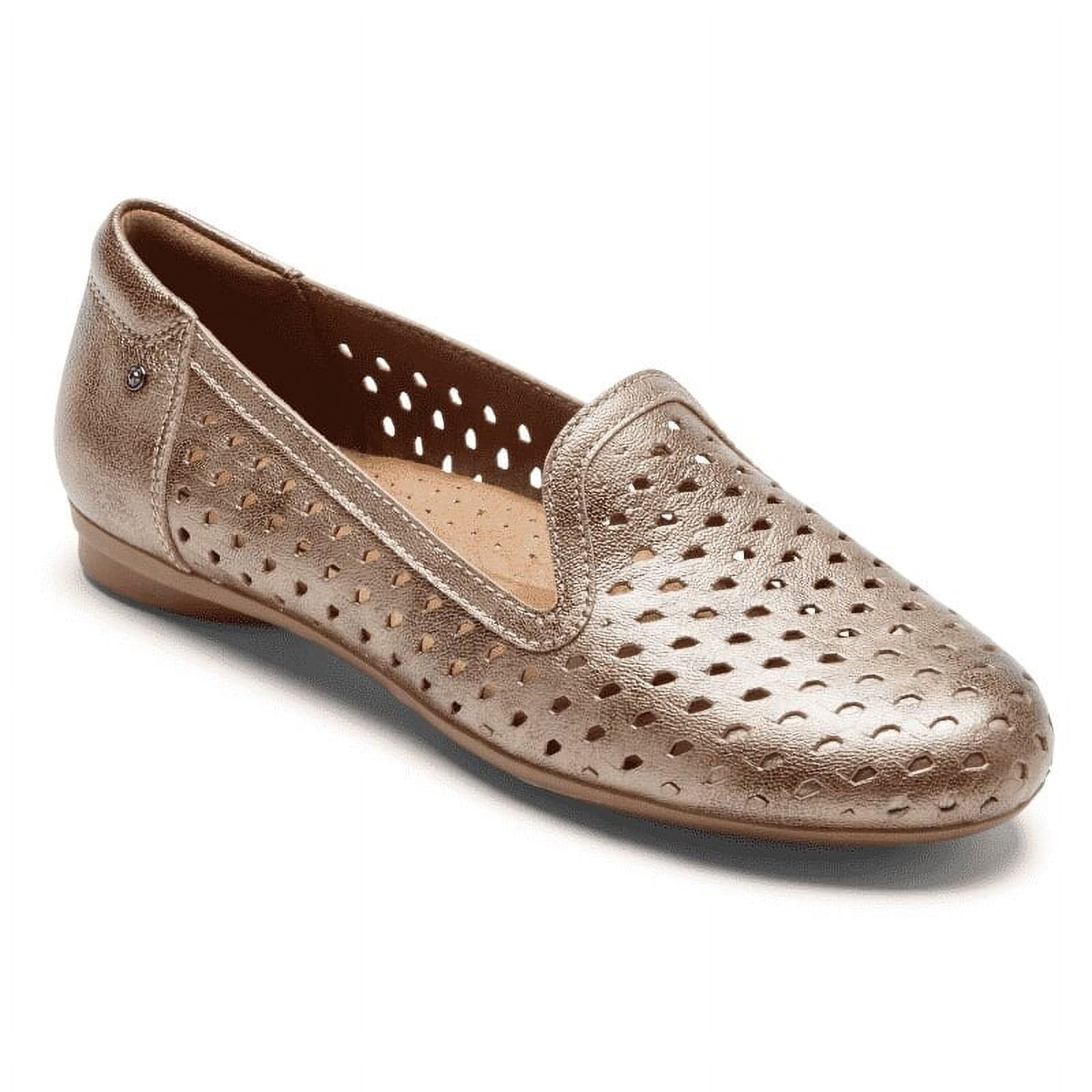 Cobb Hill Maiika Woven Slip On Women's Metallic Flats 11M - Walmart.com
