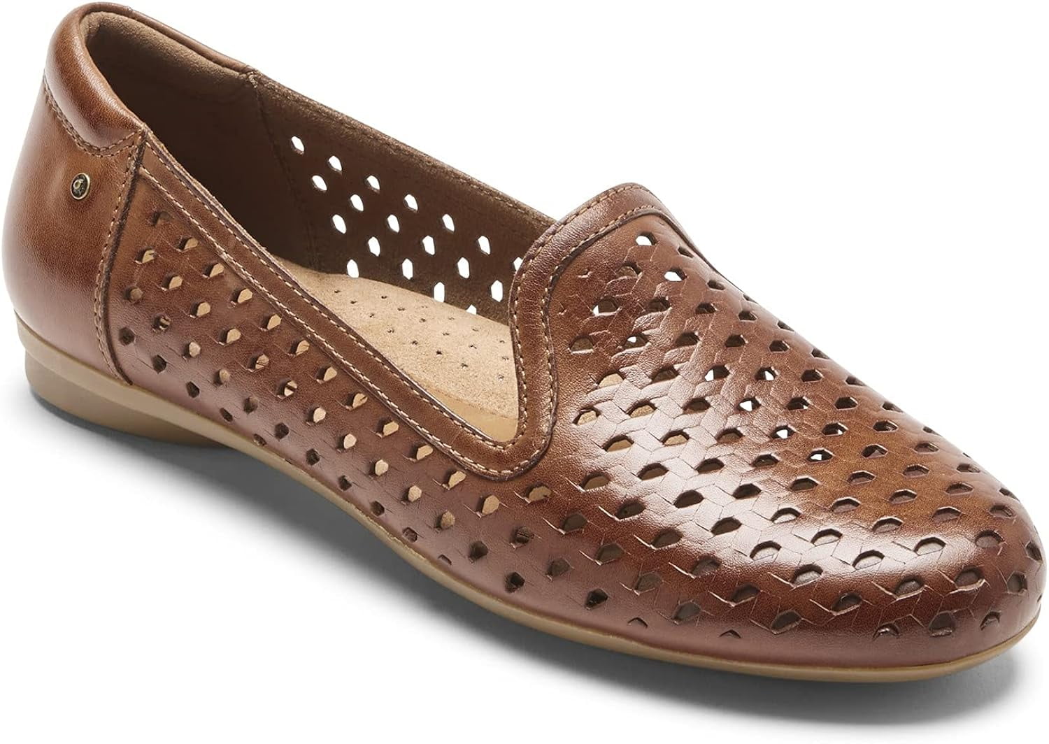 Cobb Hill Maiika Woven Slip On Women's Tan Flats 7.5W - Walmart.com
