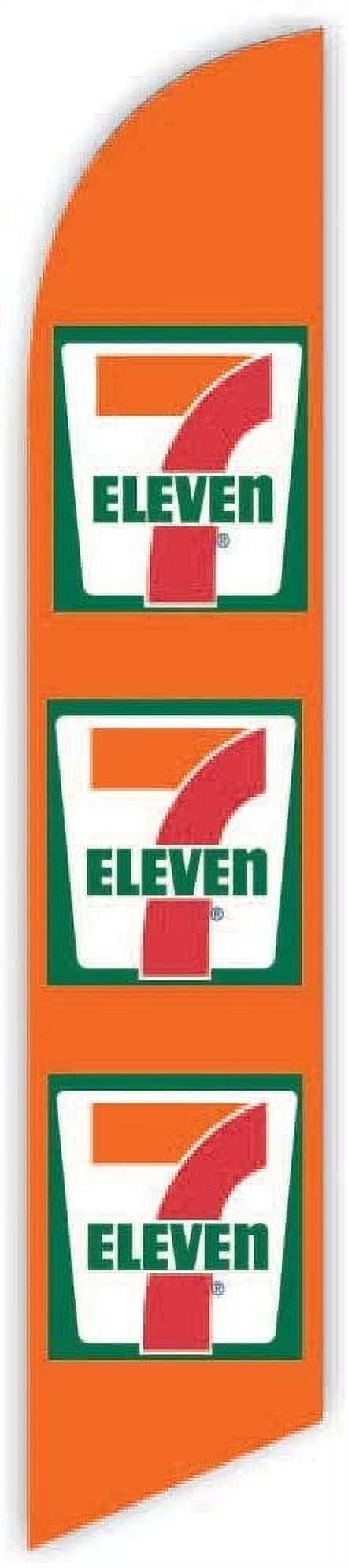 Cobb Promo Advertising Feather Flag 12ft Compatible with 7-Eleven 3 ...