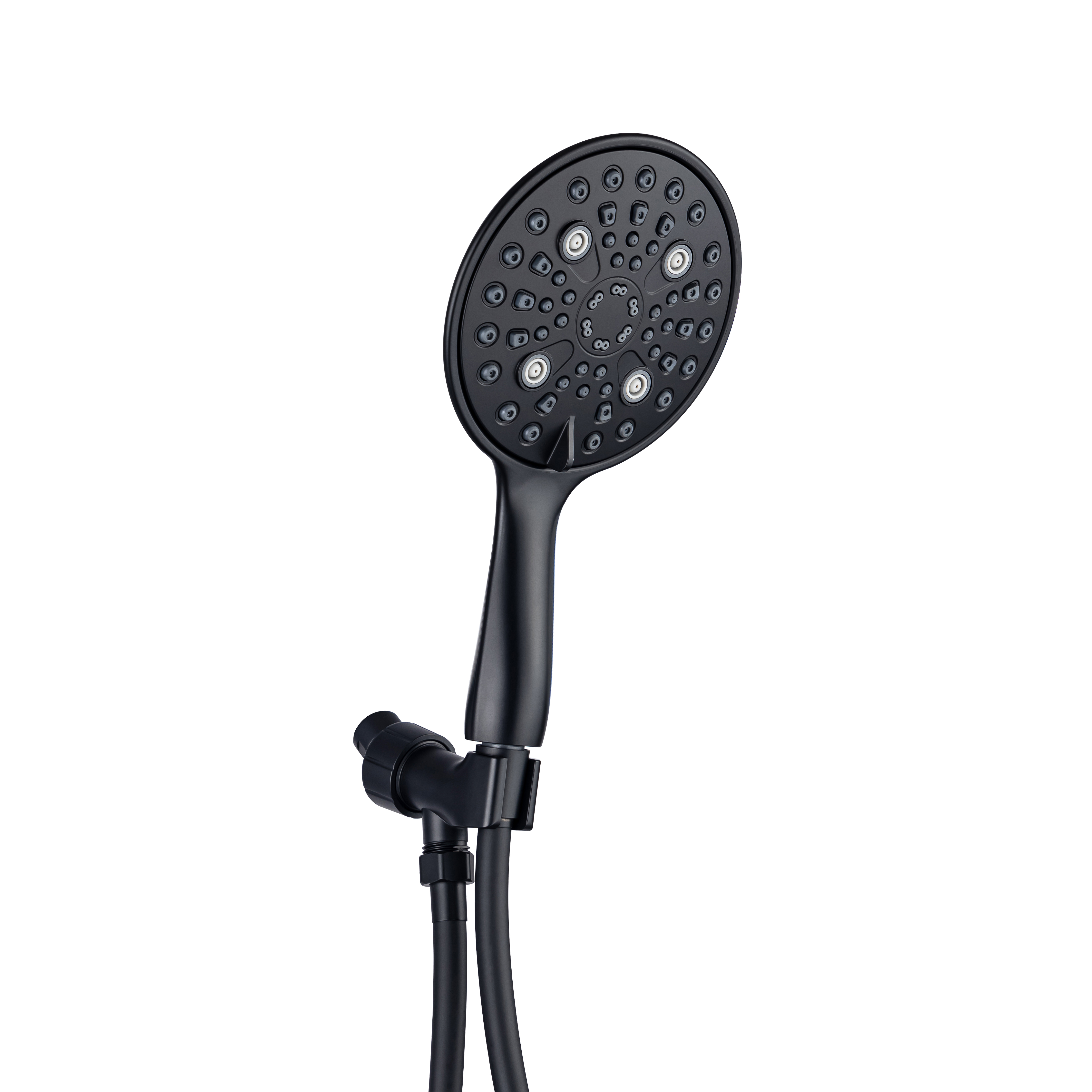 Cobbe 8 Functions Shower Head Set - High Pressure, Matte Black, with ...