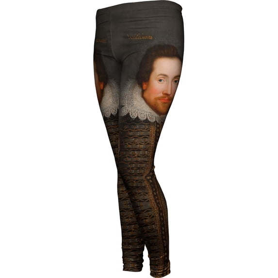 Cobbe Portrait of Shakespeare 1610 Leggings - Walmart.com