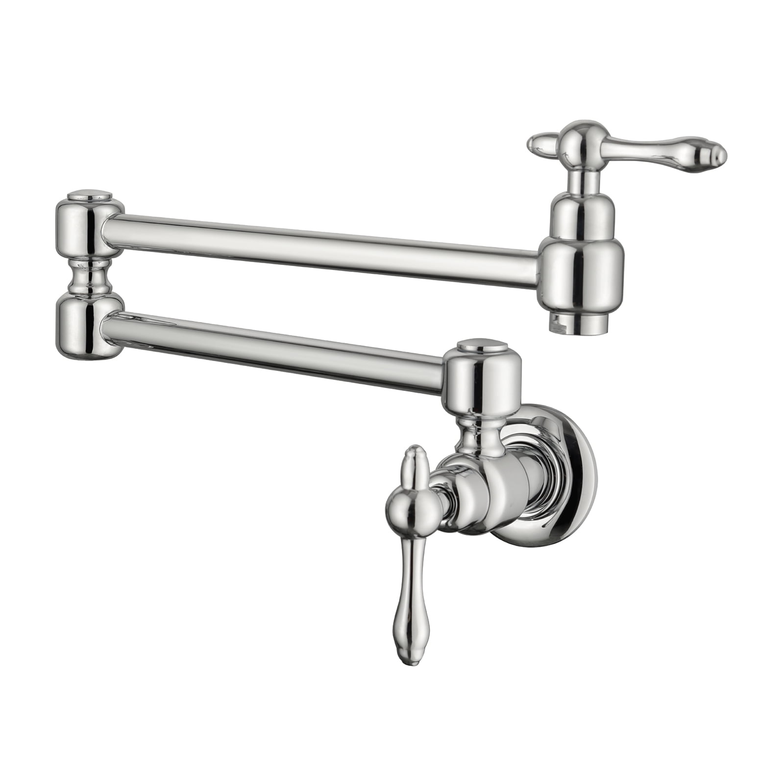 Cobbe Pot Filler Faucet Kitchen Sink Wall Mounted Collapsible Mixer ...