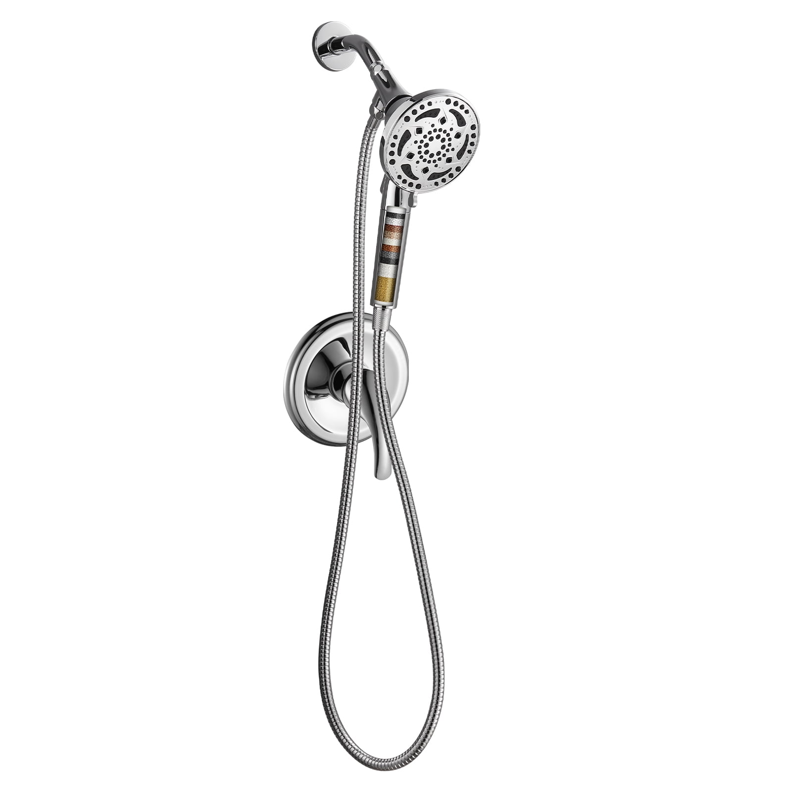 Cobbe Removable 7 Spray Modes Filtered Handheld Shower Head 60-Inch ...
