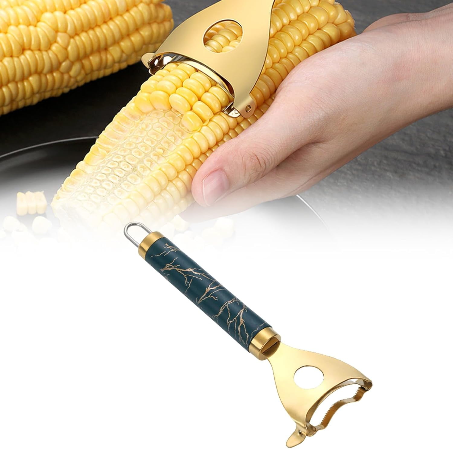 Cobbgobbler Corn Shucker, Cobbgobbler - Effortless Corn Stripper，corn ...