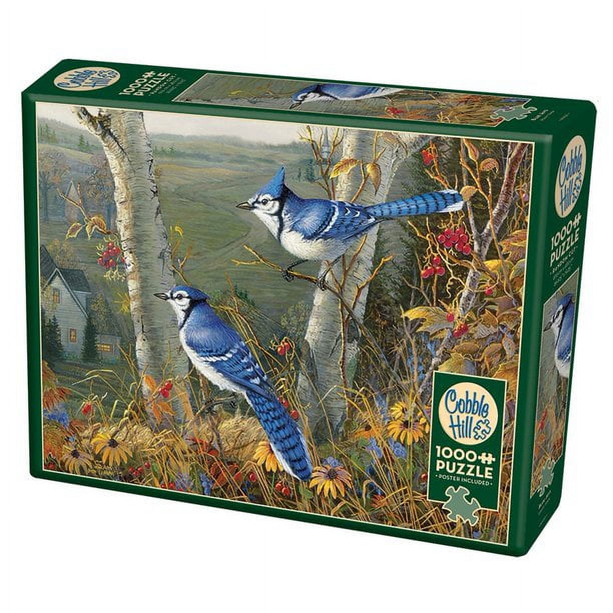 Cobble Hill Blue Jays - 1000 Piece Jigsaw Puzzle - Walmart.com