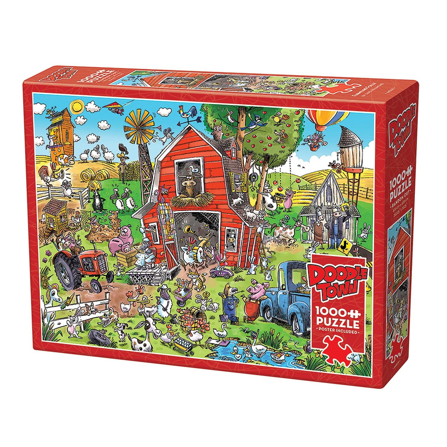 Cobble Hill Farmyard Folly Jigsaw Puzzle - Walmart.com