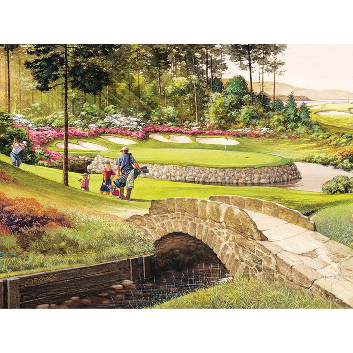 Cobble Hill Golf Course Jigsaw Puzzle - Walmart.com