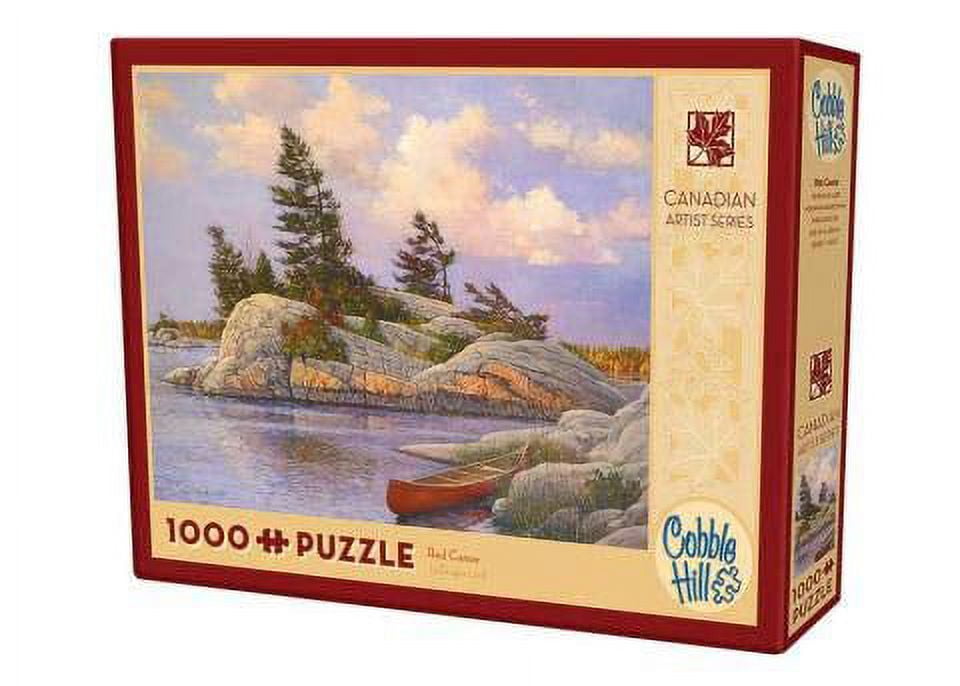 Cobble Hill Red Canoe Jigsaw Puzzle, 1000 Pieces - Walmart.com
