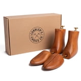 Cobbler's Choice Co. Finest Quality Men’s Boot Tree – Varnished Natural ...