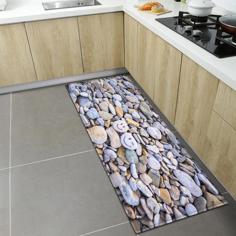 Cobblest Kitch Floor Mat Home Entrance Doormat Bedroom Childr Living ...