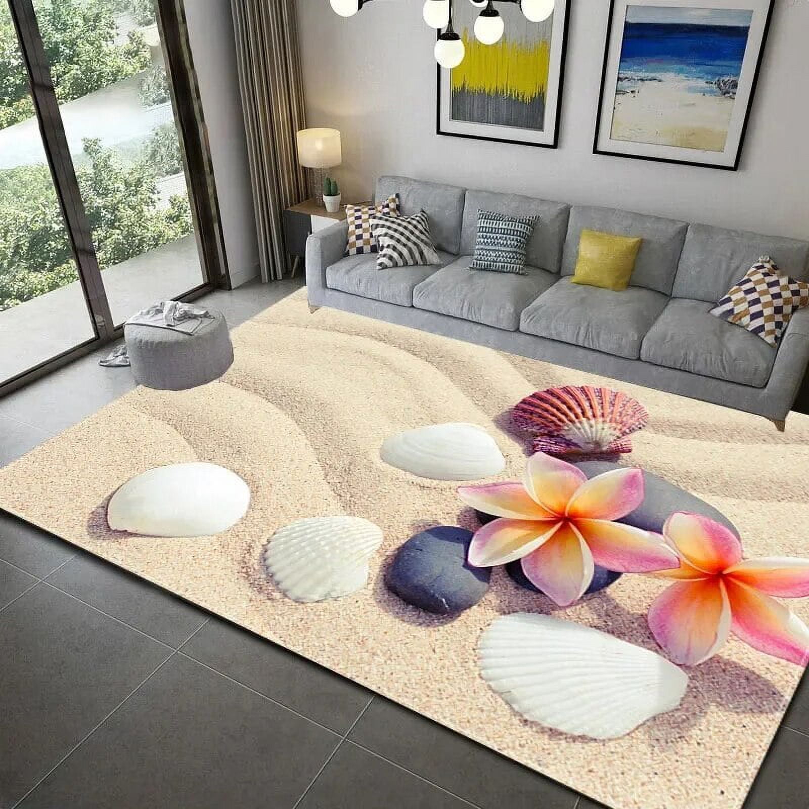 Cobblest shell St decoration carpet bedroom Study Room Office Bathroom Balcony Restaurant ...