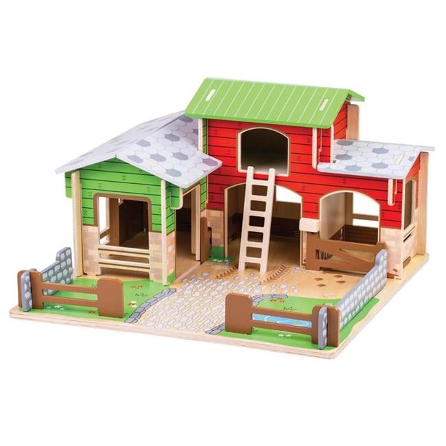 Cobblestone Farm with Working Gates - Walmart.com