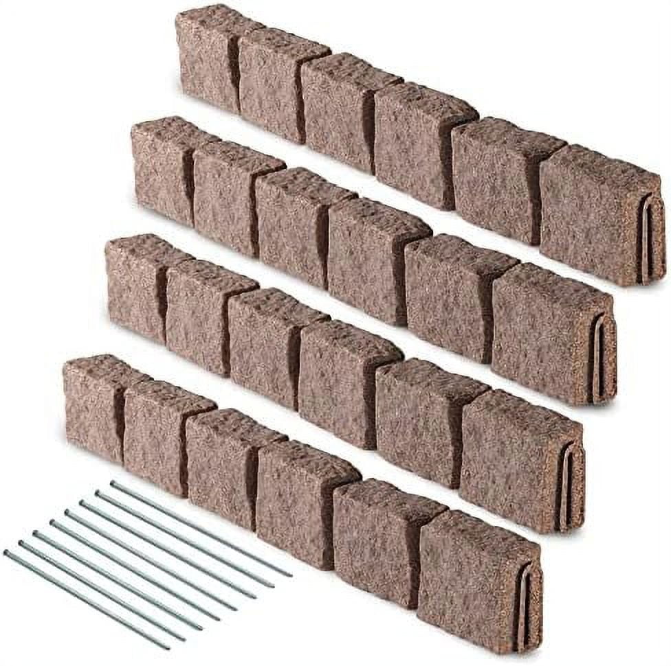 Cobblestone Landscape Edging For Lawn & Garden – Landscaping Border For ...