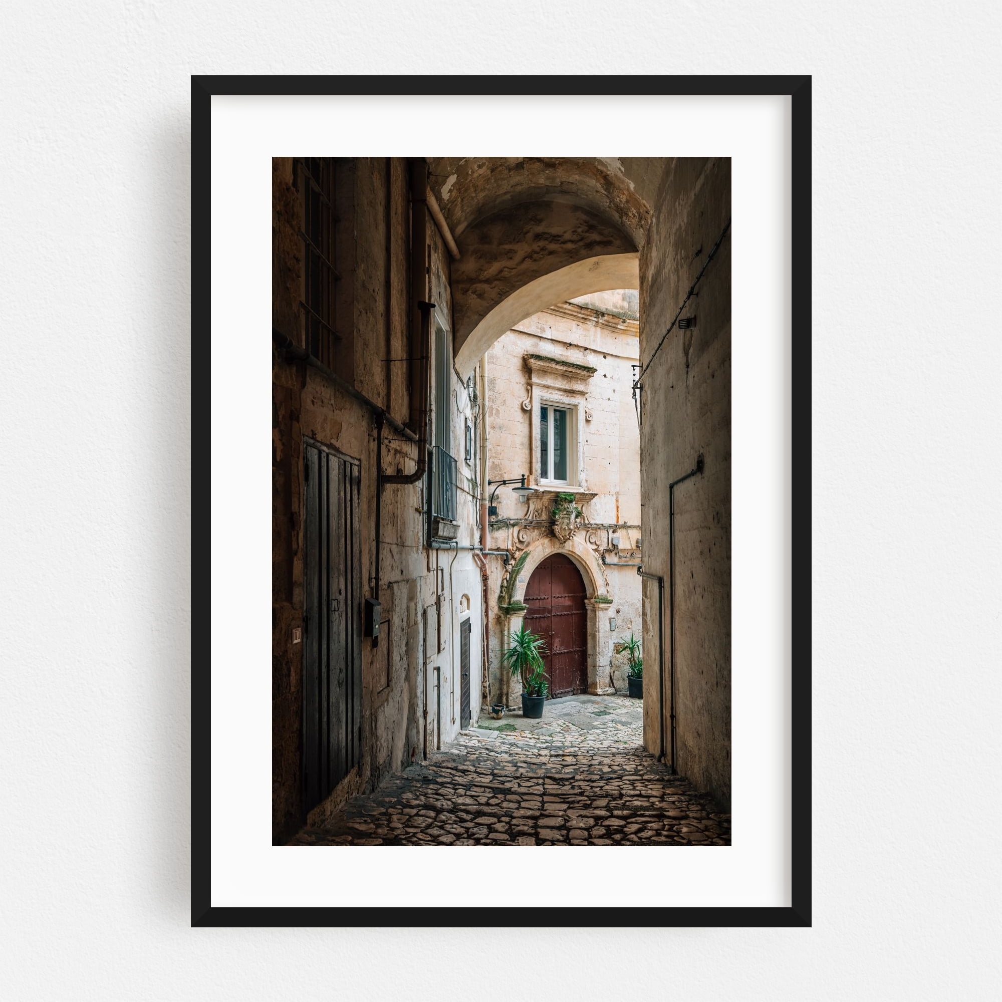 Cobblestone Matera 02 - Matera Basilicata Italy Photography ...