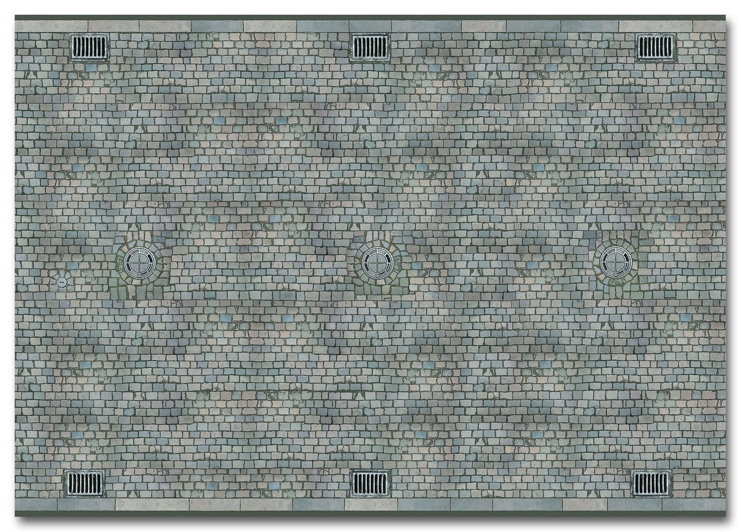 Cobblestone Paving Decor sheets - Walmart.com