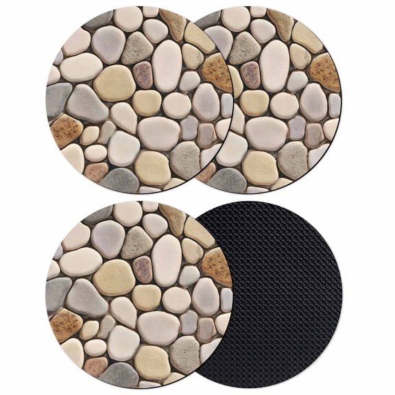 Stylish Stone Coasters for Home Decor and Protection | Walmart