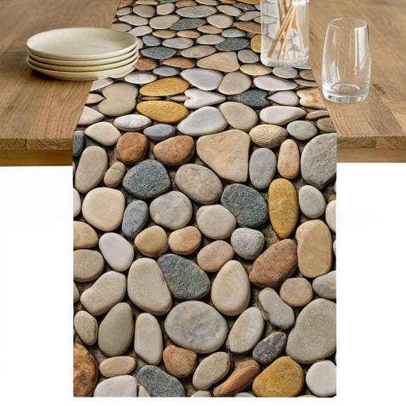 Cobblestones Table Runner 36 Inches Long Farmhouse Dress Scarves ...