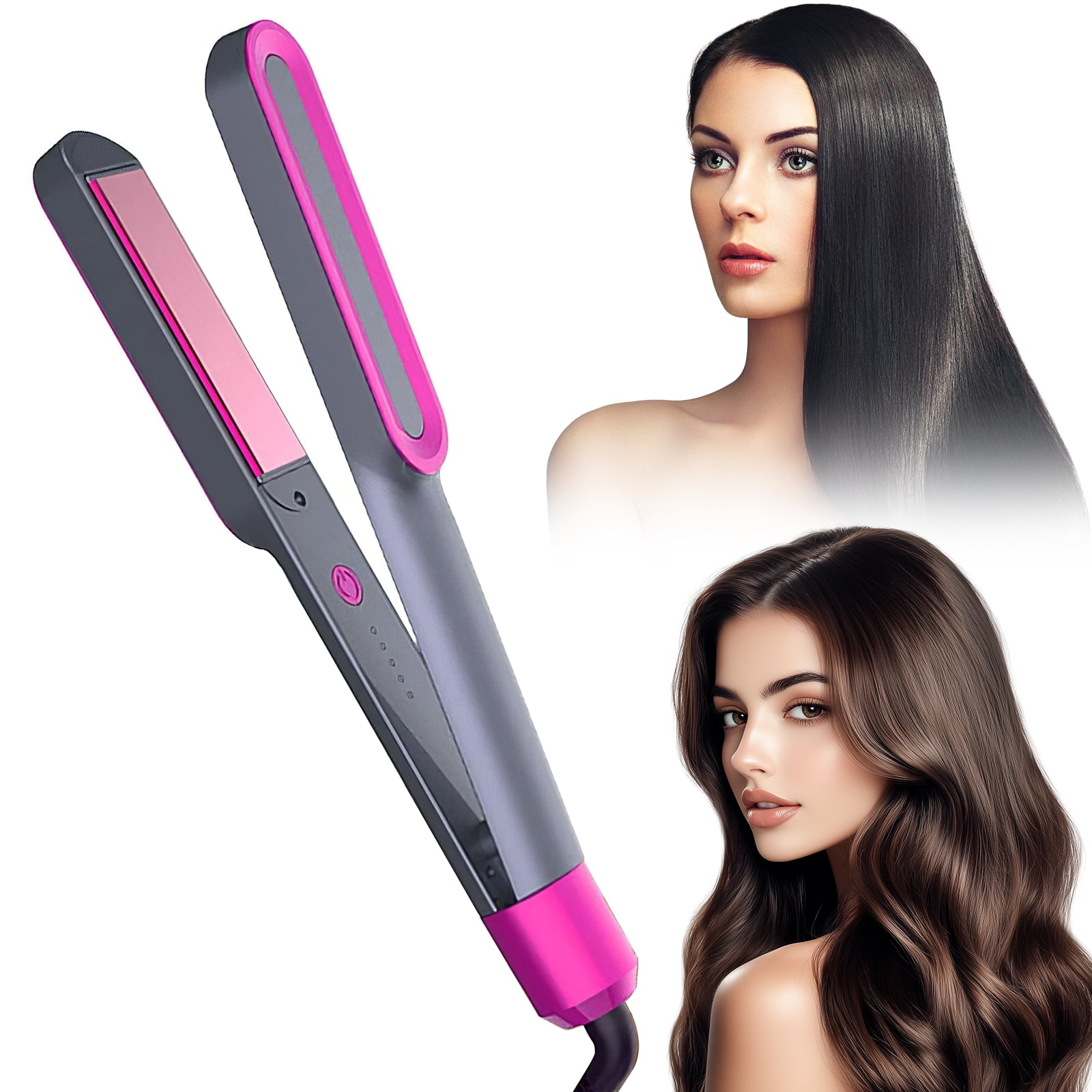 Cobear 2 in 1 Hair Straightener and Curler, Professional Flat Iron for ...