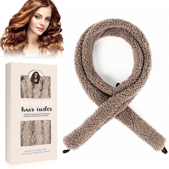 Cobear Satin Heatless Hair Curler,Lazy Natural Soft Wave DIY Curls for ...