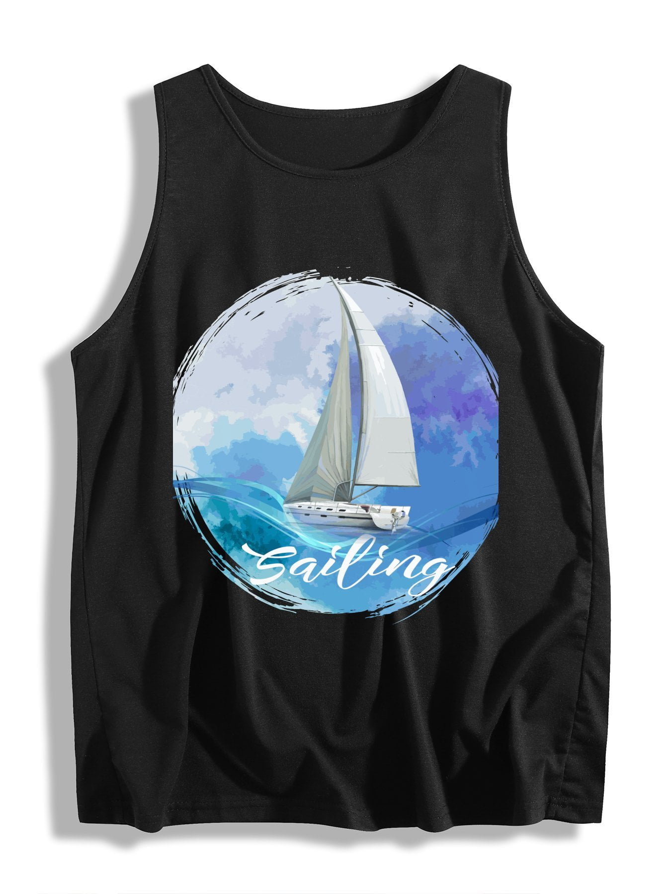 Cobear Summer Tank Tops for Women Sleeveless T Shirts Loose Casual ...