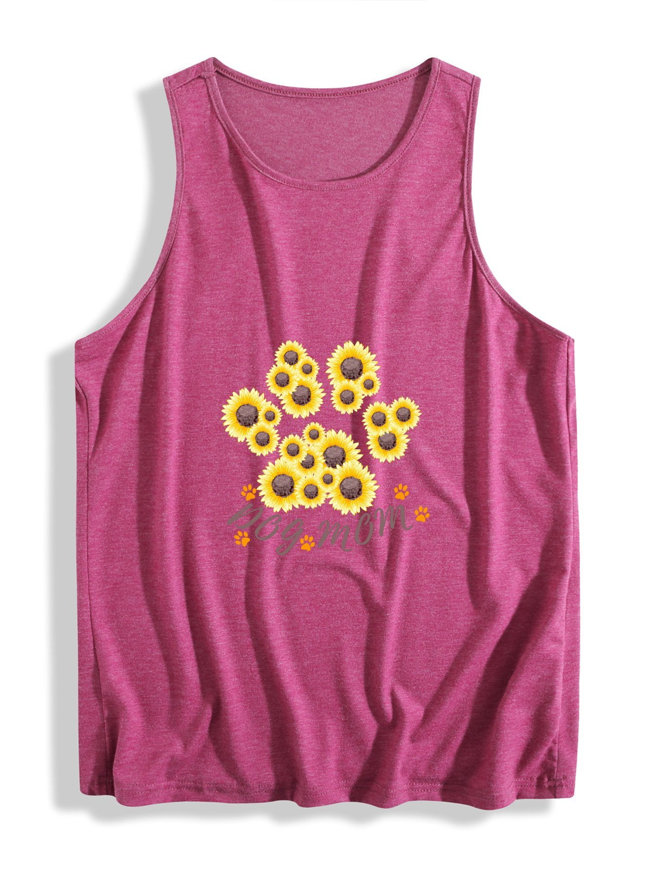 Cobear Womens Tank Tops Summer T Shirts Sleeveless Casual Loose Tunic ...