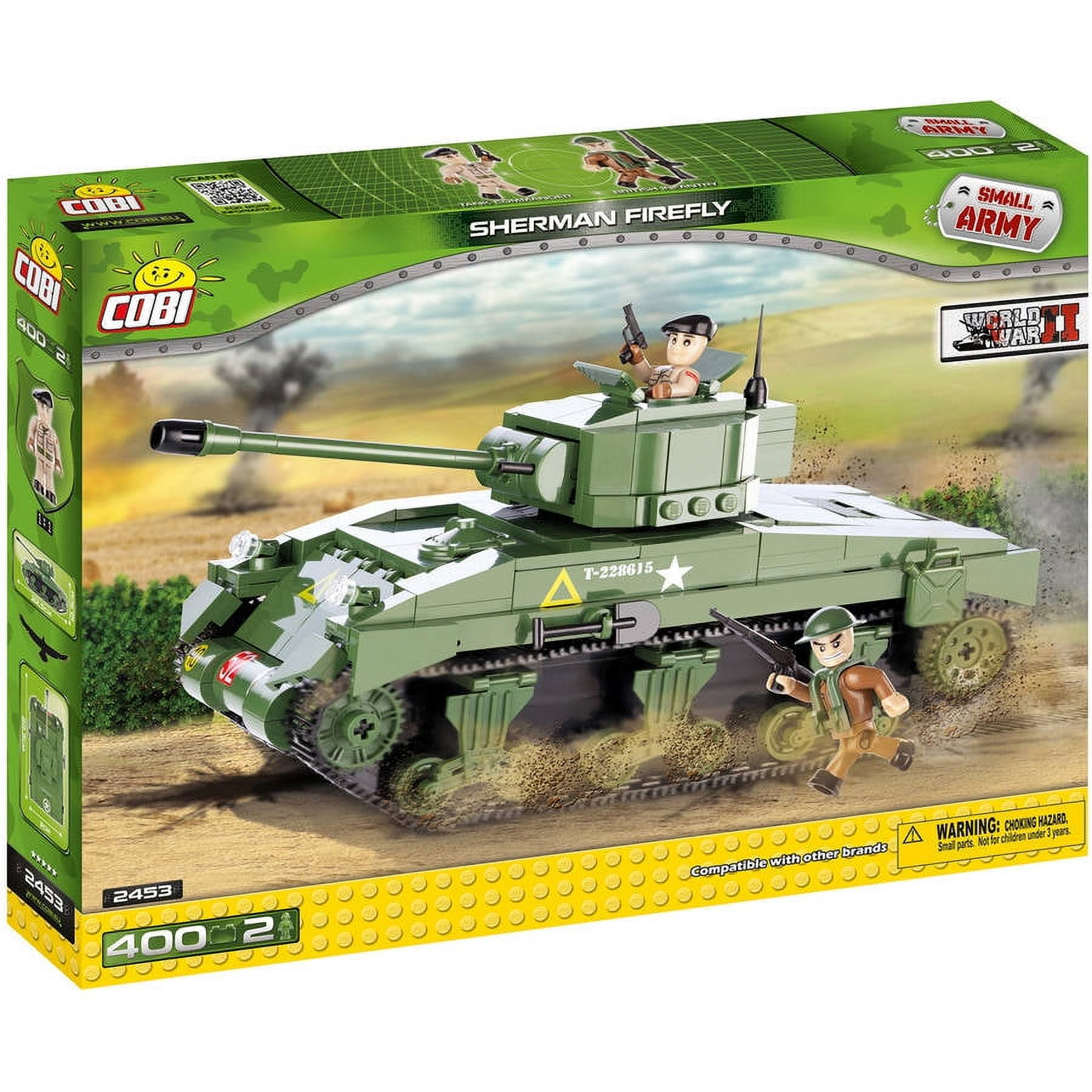 Cobi Small Army Sherman Firefly Tank Construction Blocks Building Kit ...
