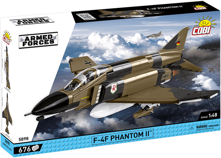Cobi Toys #5898 F-4F Phantom II Jet Fighter - Brand New! - Walmart.com