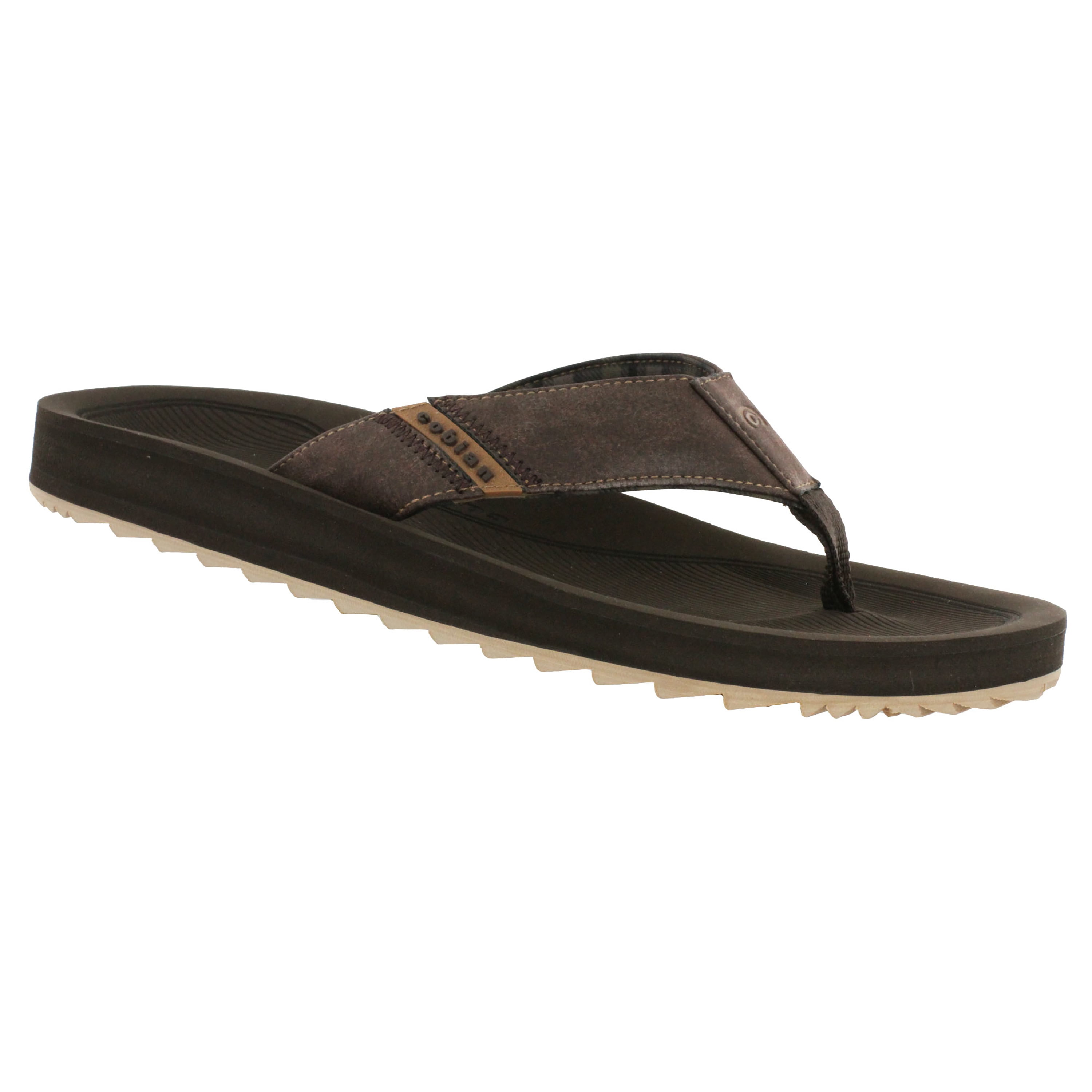 COBIAN Adult Male ARV 2 Trek Flip Flop Sandals, Color: Chocolate, Size ...