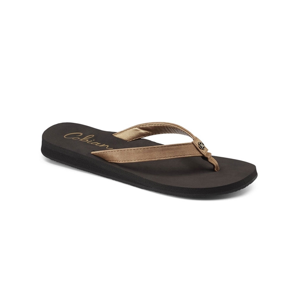 Cobian® Women's Skinny Bounce Flip Flop (in Caramel) - Walmart.com