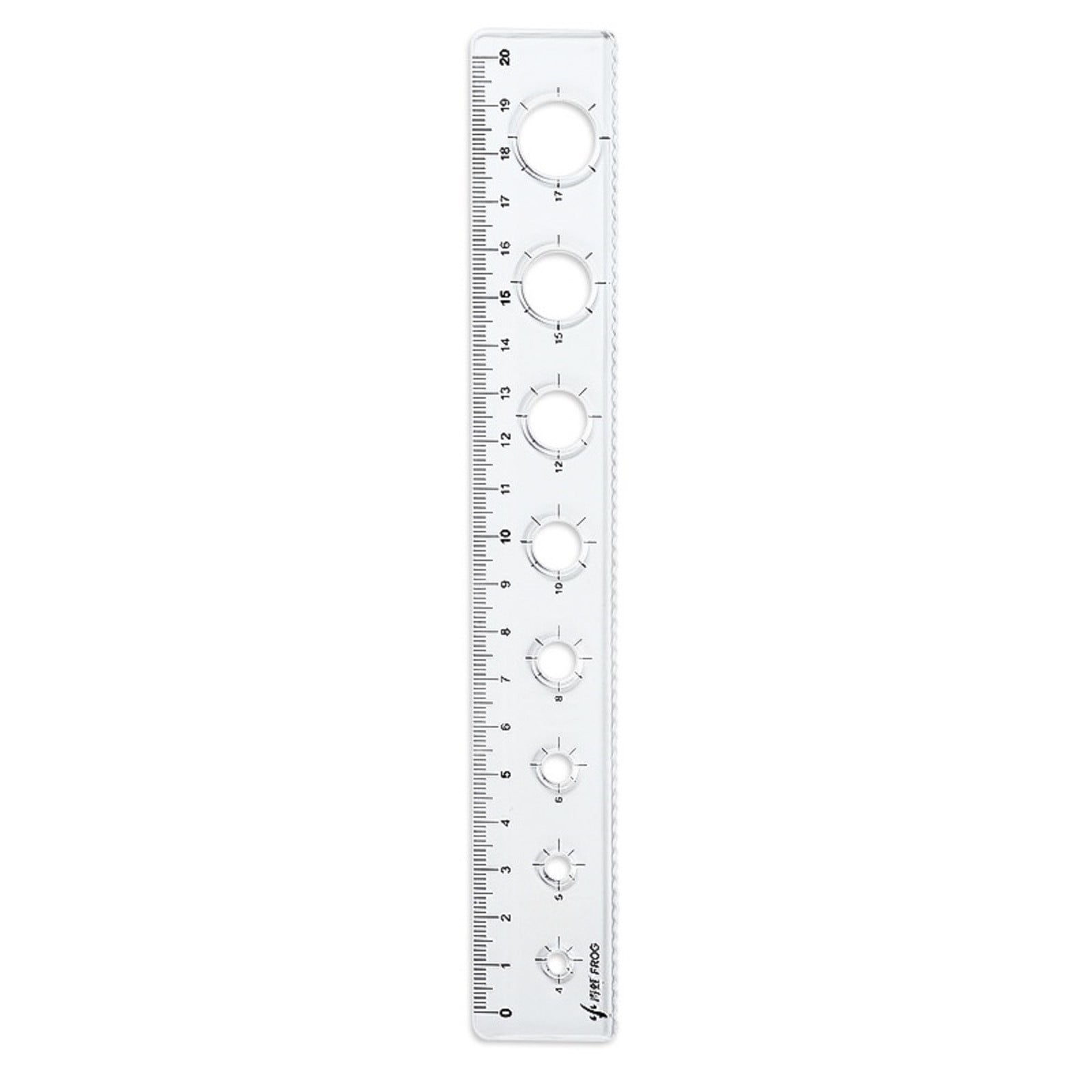 Cobowsici Measuring Ruler Clear Rulers Scale Bendable Flexible Rubber ...