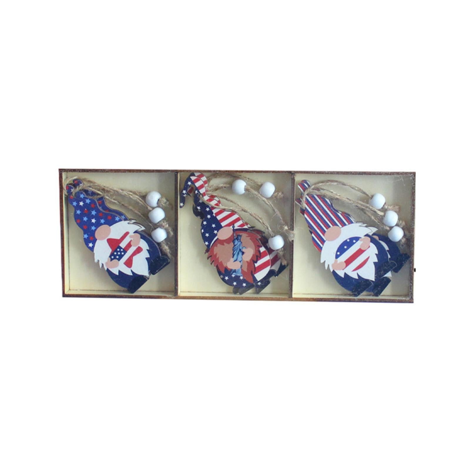 Cobowsici Window Hangings Independence Day Decoration With 3 ...