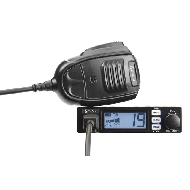 Cobra 19 ULTRA 6 AM/FM Recreational CB Radio, Ultra-Compact Full ...