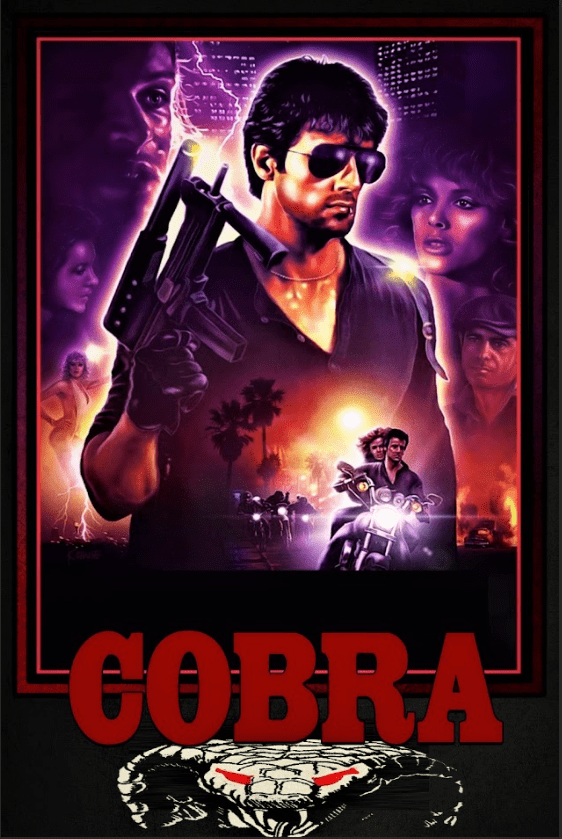 Cobra 1986 Poster 24x36 - Sylvester Stallone, Action Thriller, Crime ...