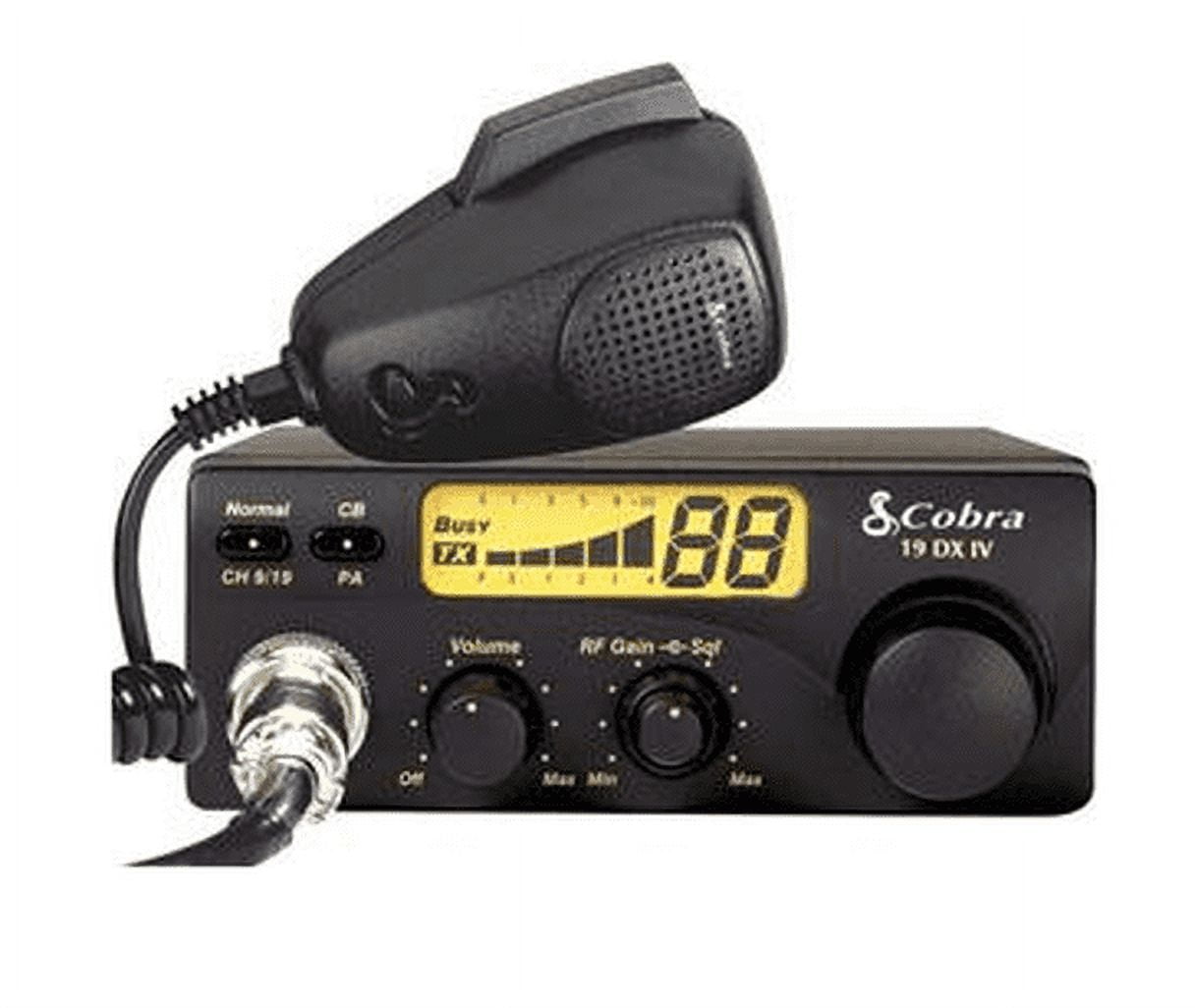 Cobra 40 Channel Compact CB Radio With Built In SWR Meter - Walmart.com