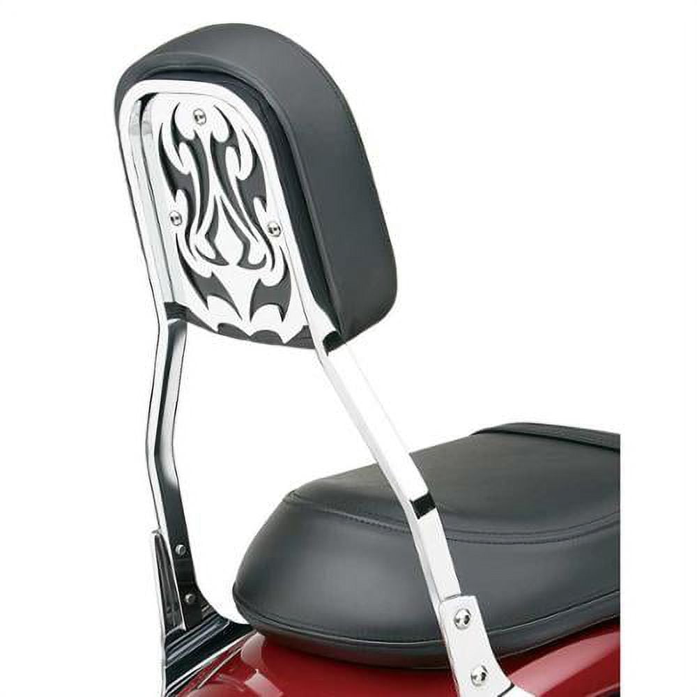 Cobra Chrome Tribal Backrest Insert for Tall Square Backrests (02-5054 ...