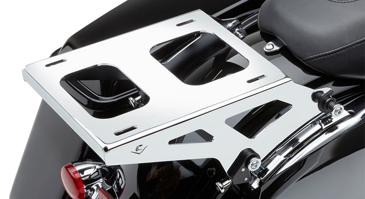 Cobra Detachable Two-Up Tour Pack Mount Chrome (602-2702) - Walmart.com