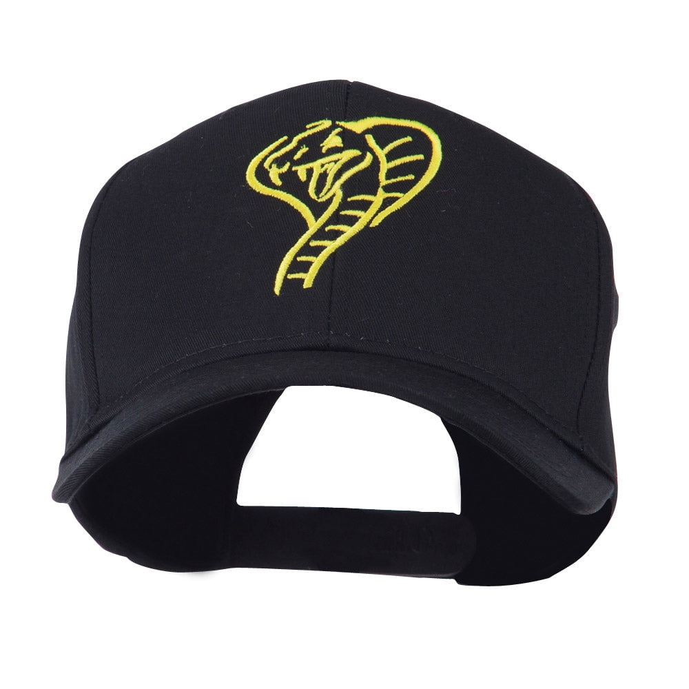 Cobra Embroidered Cap - Black OSFM - Walmart.com